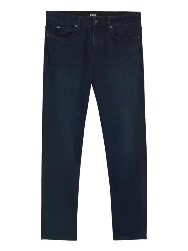 BOSS Slim-fit Jeans With Whiskering Effect - Blue