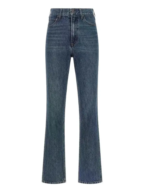 Co High-waisted Flared Jeans - Blue