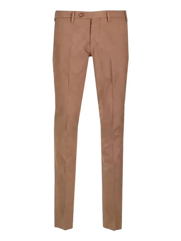 AL DUCA D’AOSTA 1902 Slim-fit Low-rise Stretch Trousers - Brown