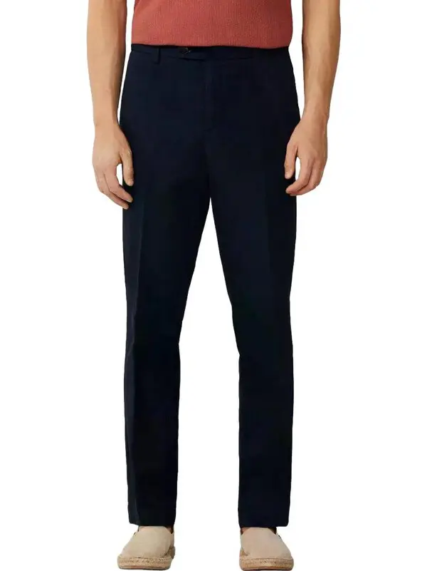 HACKETT LONDON Kensington Slim-fit Chinos - Blue