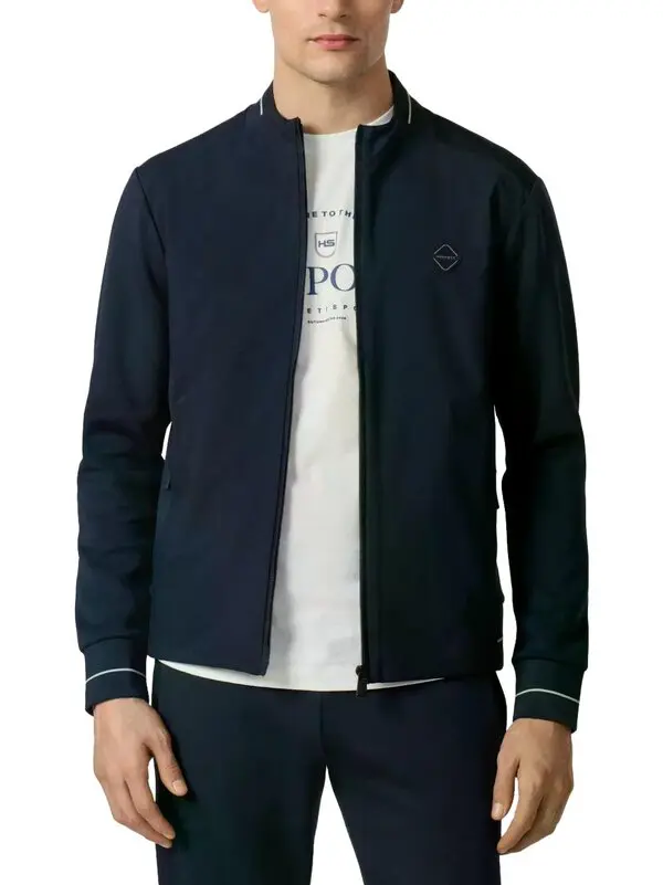 HACKETT LONDON Zip-up Track Sweatshirt - Blue