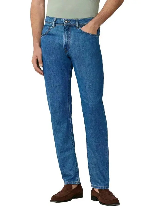 HACKETT LONDON Straight Leg Jeans - Blue