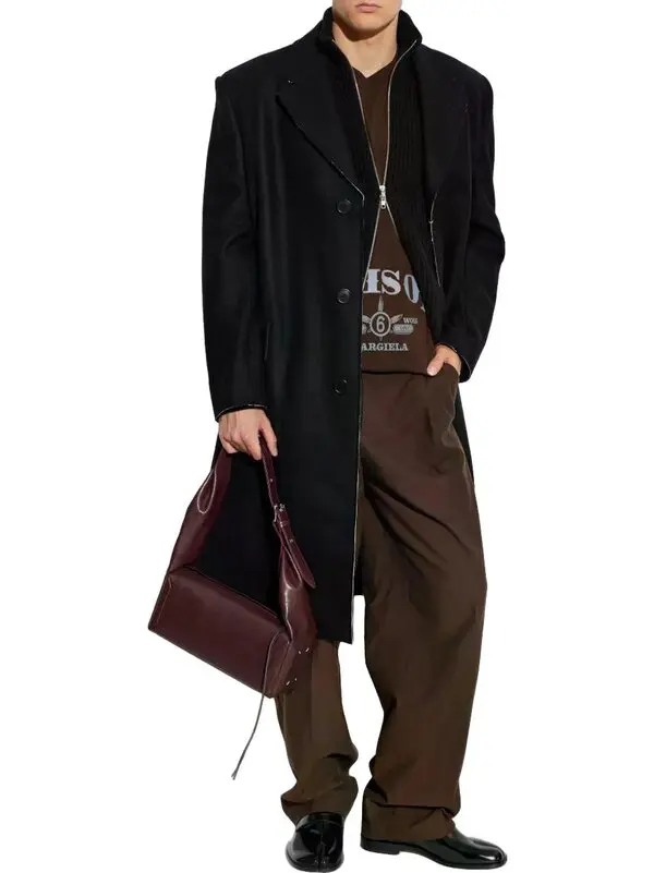 MAISON MARGIELA Logo-print T-shirt - Brown