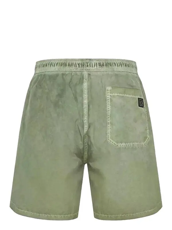 Chinese Laundry Drawstring Swim Shorts - Green