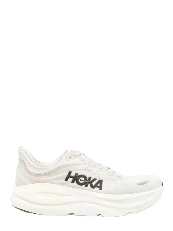 HOKA® Bondi Lace-up Sneakers - Neutrals