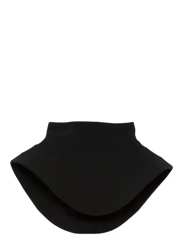 A.W.A.K.E. Mode Sculptural Zip-fastening Miniskirt - Black