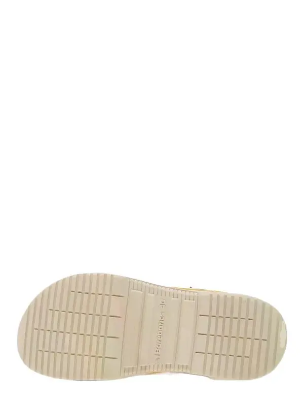 BAREBARICS Panelled Low-top Sneakers - Yellow