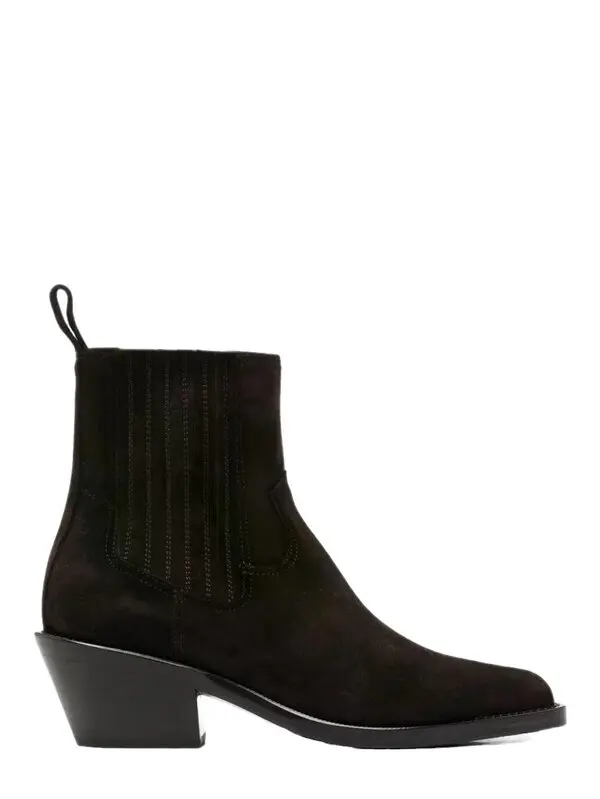 HENDERSON BARACCO Suede Ankle Boots - Brown