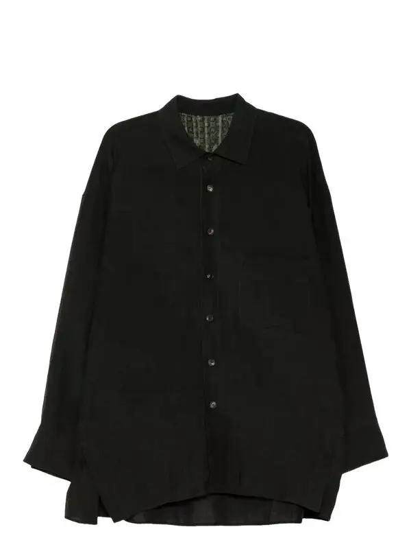 ZIGGY CHEN Button-up Shirt - Black