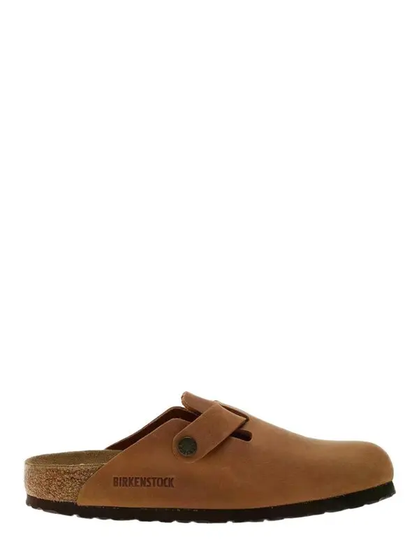BIRKENSTOCK Boston Buckle-fastening Mules - Brown