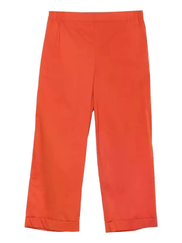 Liviana Conti Elasticated Waistband Trousers - Orange