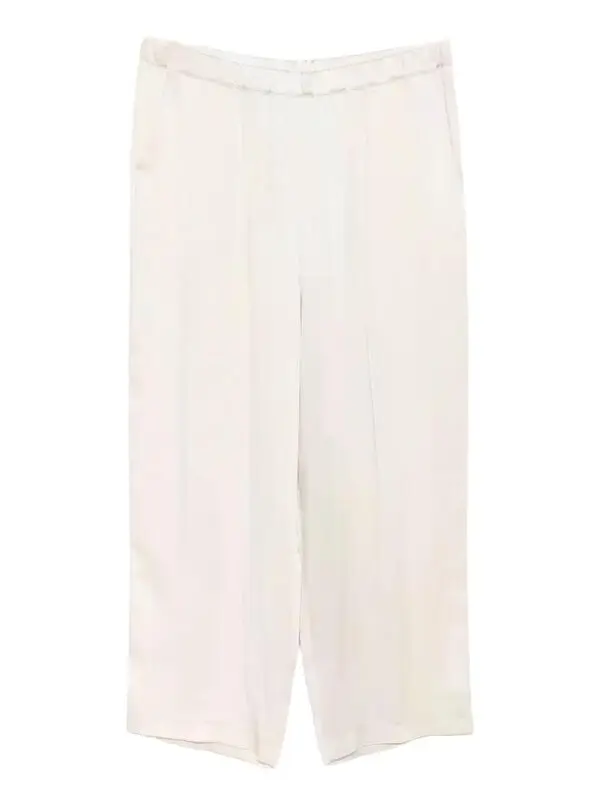 Liviana Conti Elasticated Waist Trousers - Neutrals