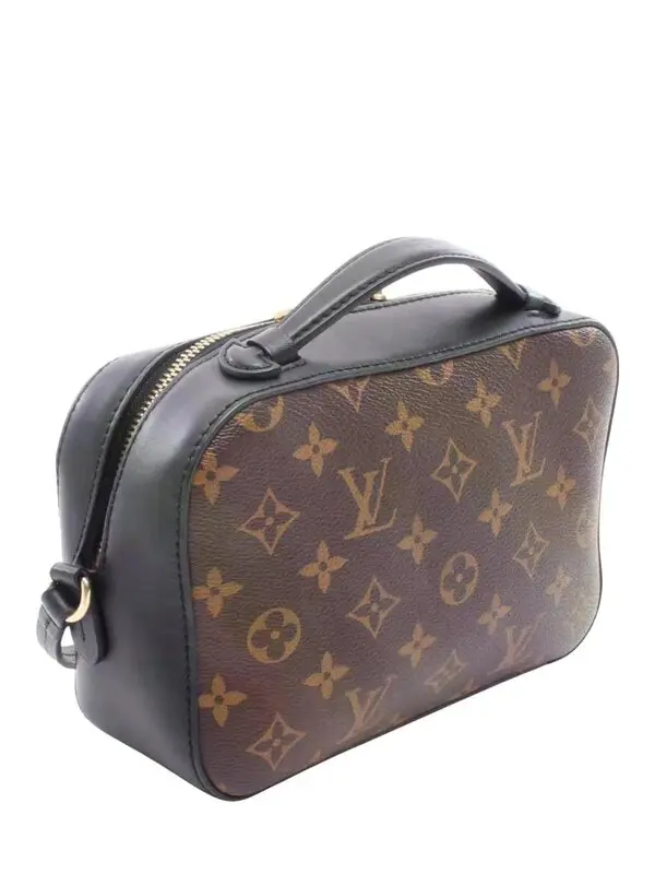 LOUIS VUITTON Monogram Saintonge Satchel - Brown