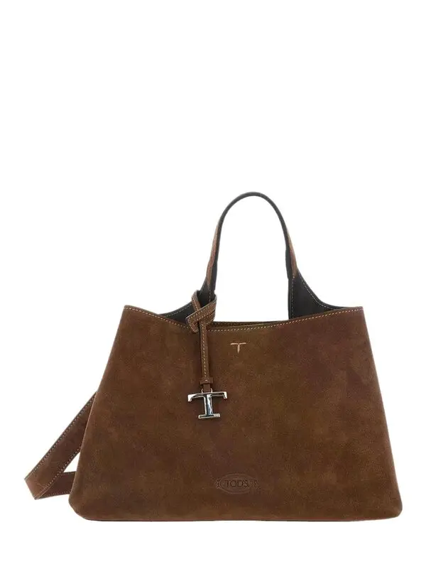 TOD'S T Timeless Tote Bag - Brown