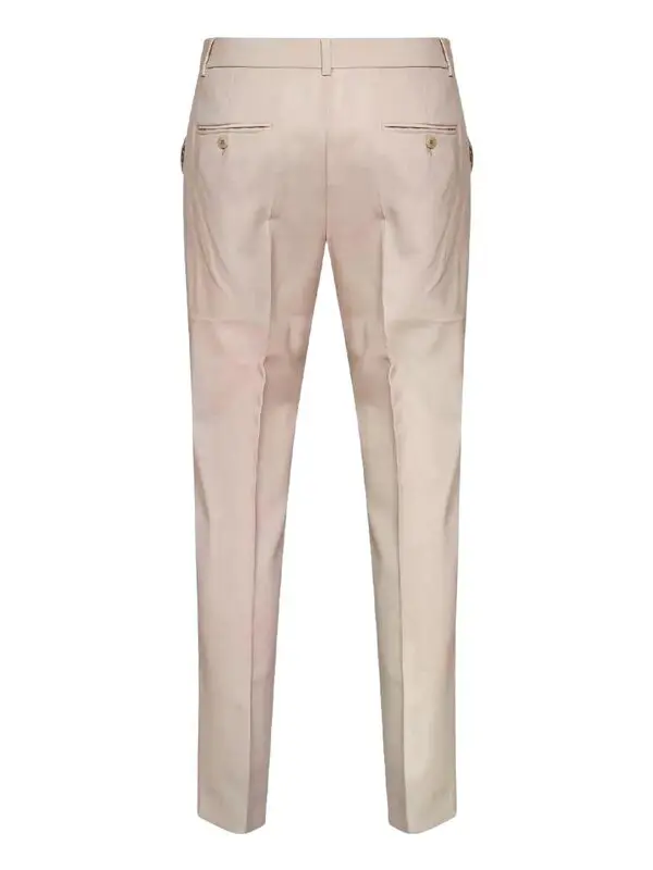 Max Mara Canon Pressed-crease Cropped Tailored Trousers - Pink