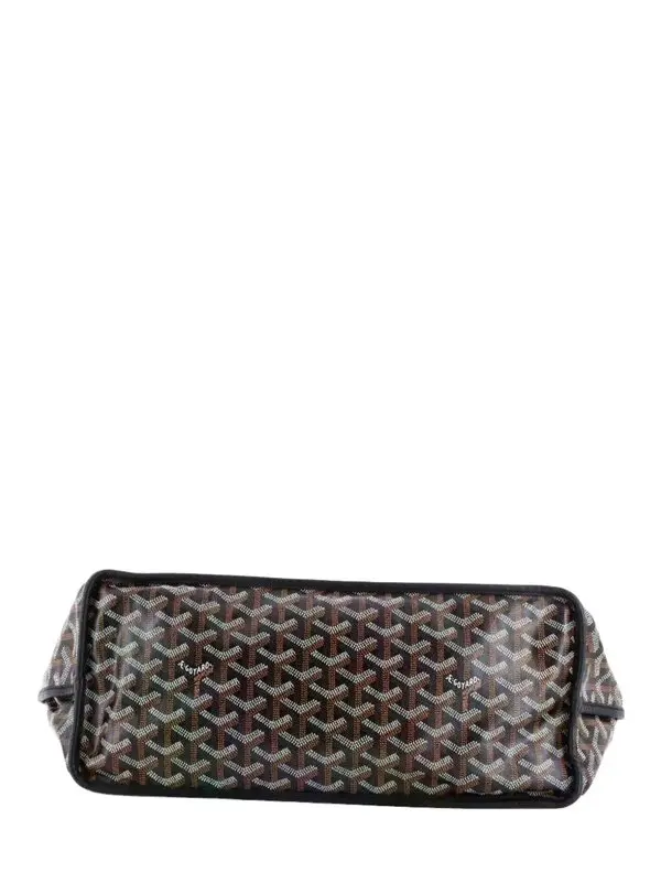 Goyard Anjou Reversible Coated Canvas Pm Tote Bag - Black