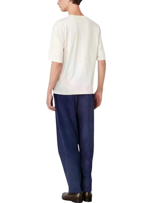 Officine Générale Crew-neck Short-sleeves T-shirt - Neutrals