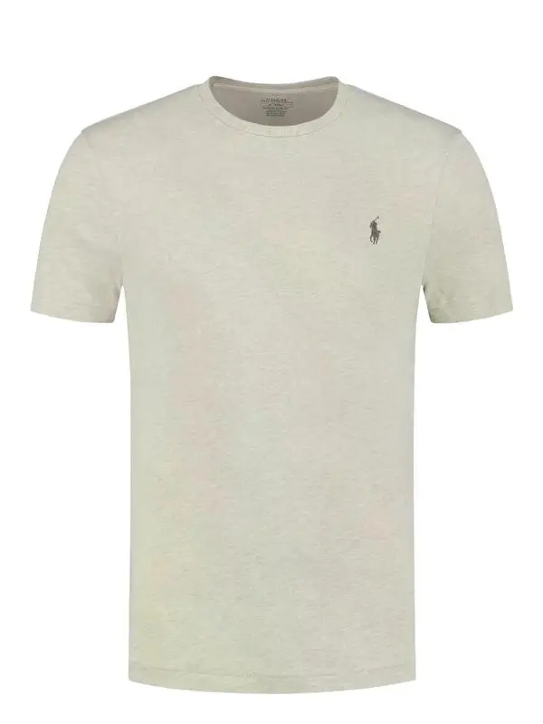 Polo Ralph Lauren Logo-embroidered T-shirt - Neutrals