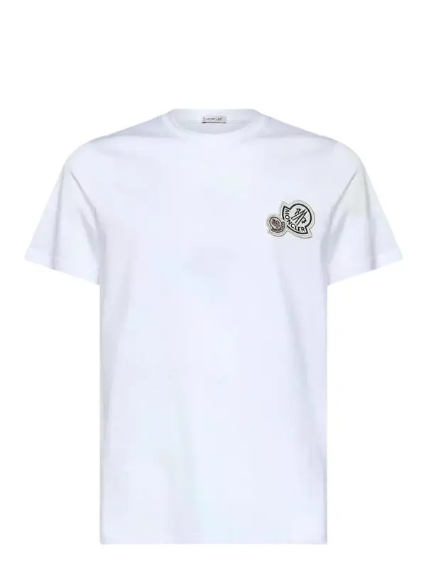 Moncler Logo-patch T-shirt - White