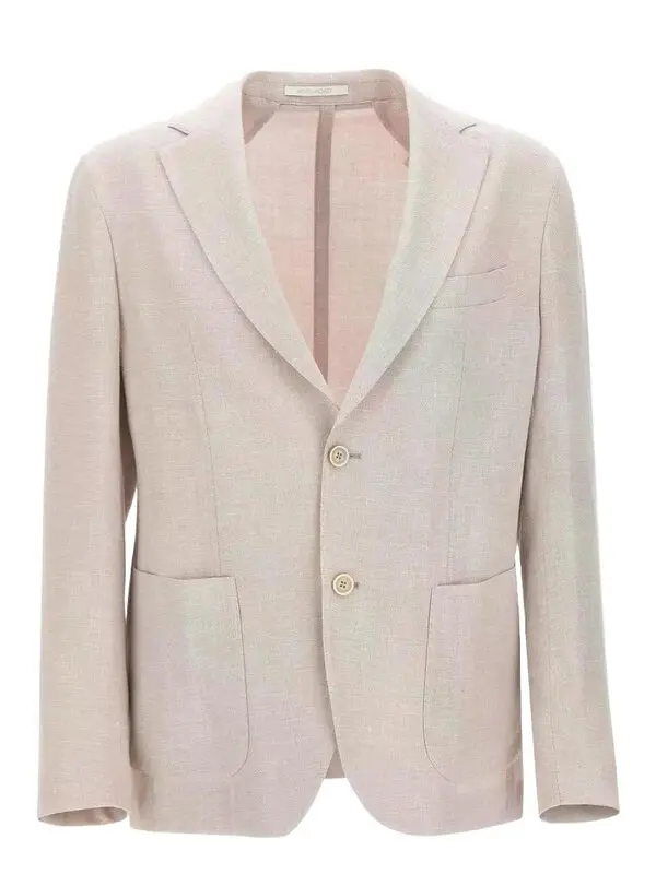 Eleventy Single-breasted Blazer - Neutrals