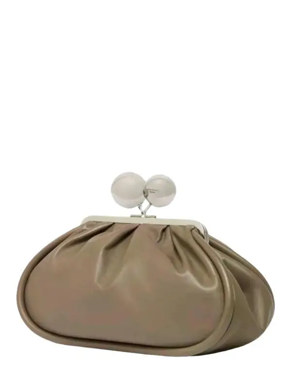 Max Mara Medium Pasticcino Clutch Bag - Neutrals