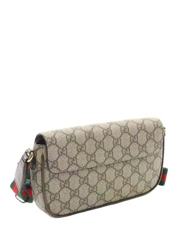 Gucci Ophidia Gg Supreme Shoulder Bag - Neutrals