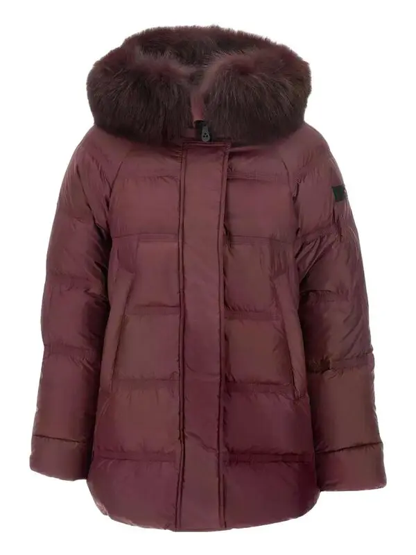 Peuterey Takan Quilted Coat - Red