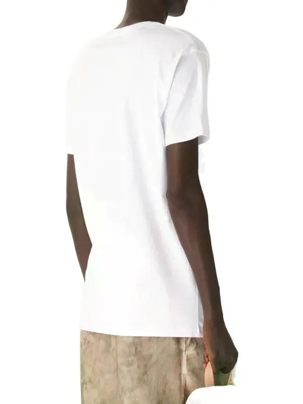 VIVIENNE WESTWOOD Orb And Stars Print Cotton T-shirt - White
