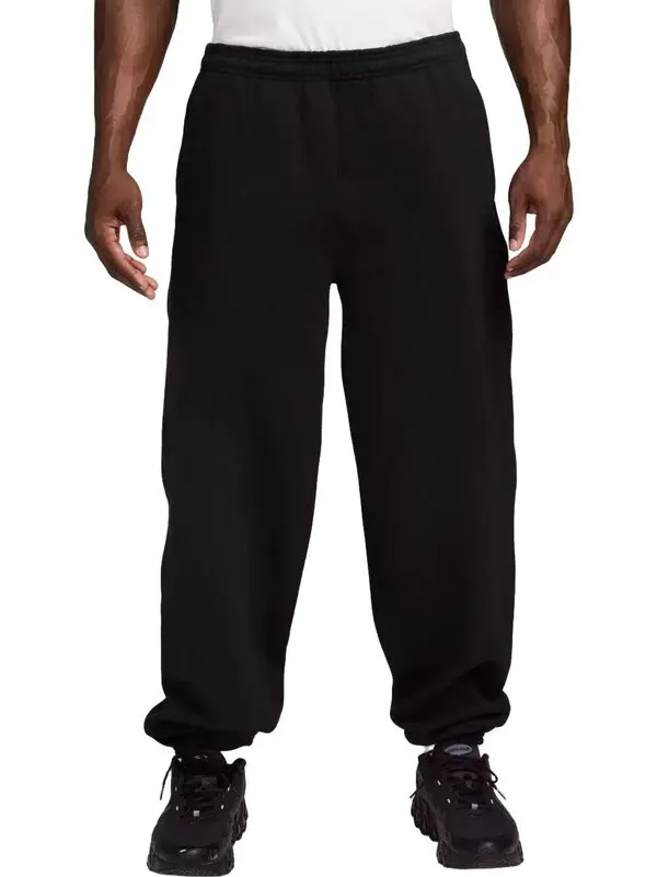 Nike Logo-embroidered Track Pants - Black
