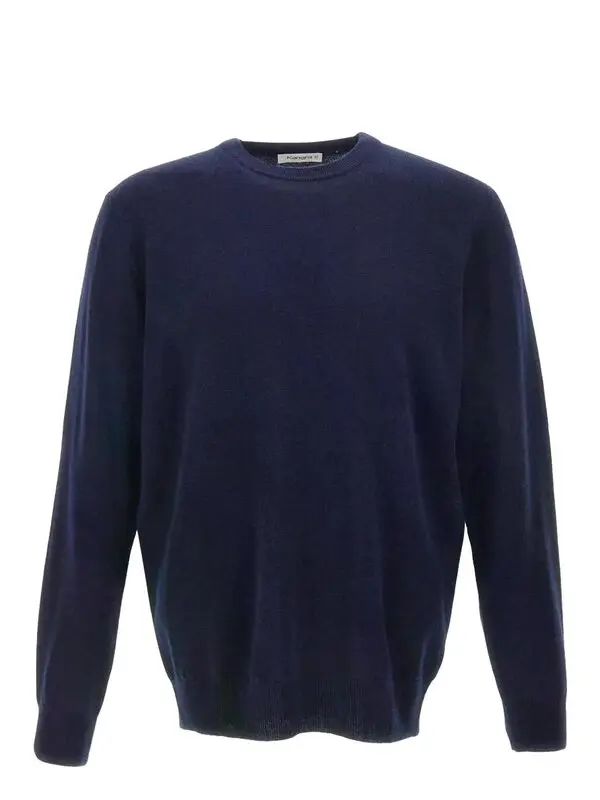 KANGRA Crew Neck Sweater - Blue