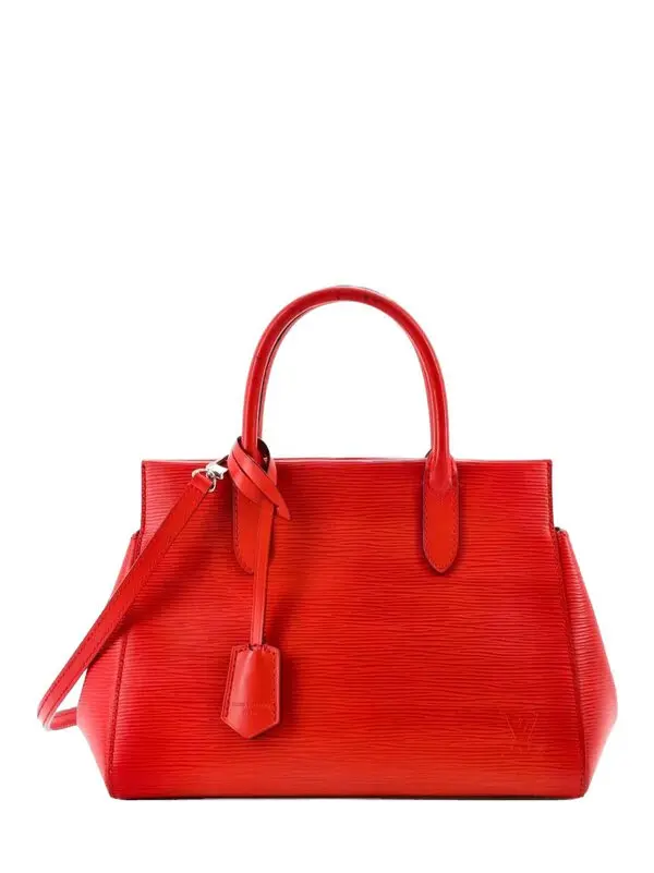 LOUIS VUITTON Epi Leather Bb Satchel - Red