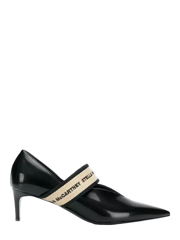 Stella McCartney Strap Detail Pumps - Black
