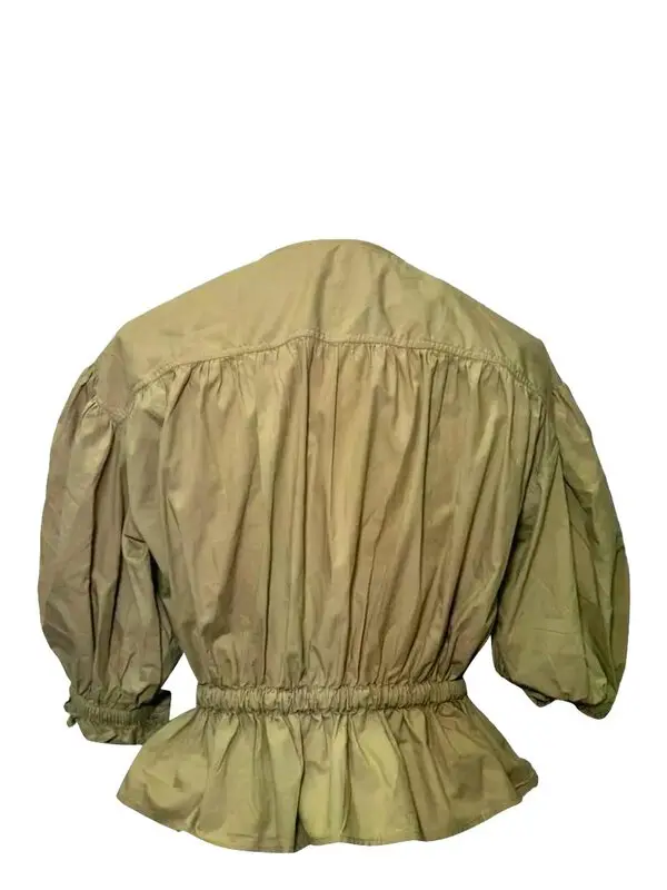 Ulla Johnson Minnie Peplum Blouse - Neutrals