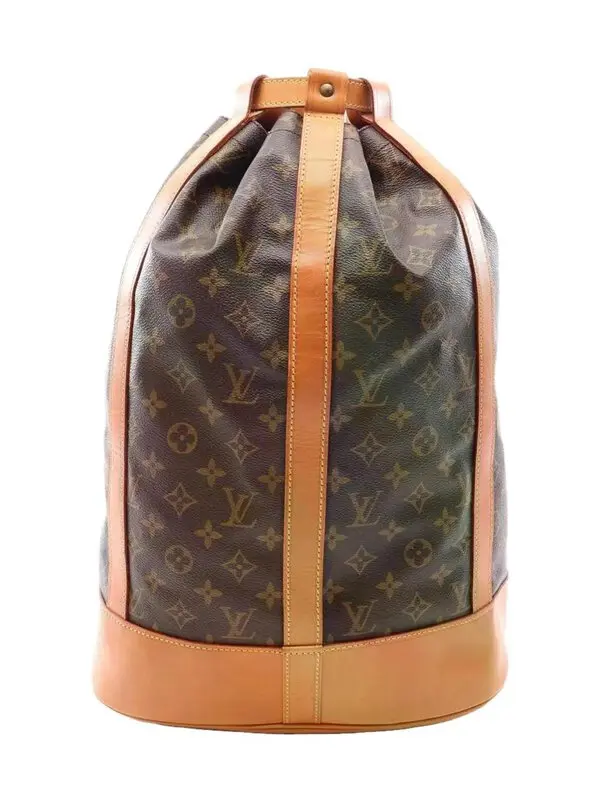 LOUIS VUITTON 1996 Gm Randonne Backpack - Brown