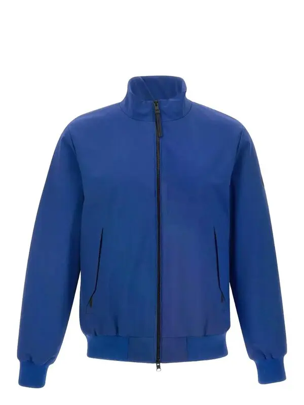 PEOPLE OF SHIBUYA Logo Patch Jacket - Blue