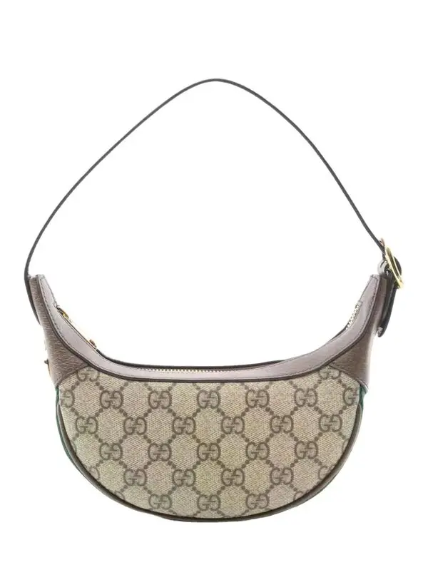Gucci Ophidia Gg Supreme Mini Shoulder Bag - Neutrals