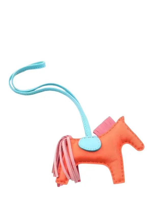 Hermès Rodeo Pm Bag Charm - Orange
