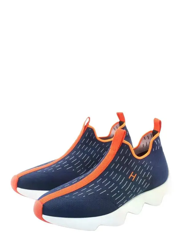 Hermès 2020s Eclair Slip-on Sneakers - Blue