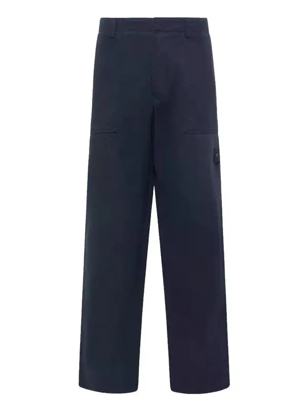 Stone Island Ghost Cargo Pants - Blue