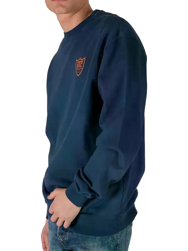 HTC LOS ANGELES Logo Print Sweatshirt - Blue