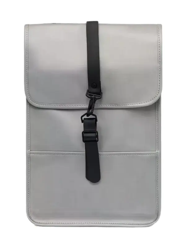 Rains Mini Buckle Flap Backpack - Grey