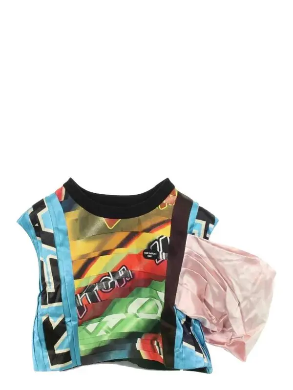 LOUIS VUITTON Graphic Print T-shirt - Black