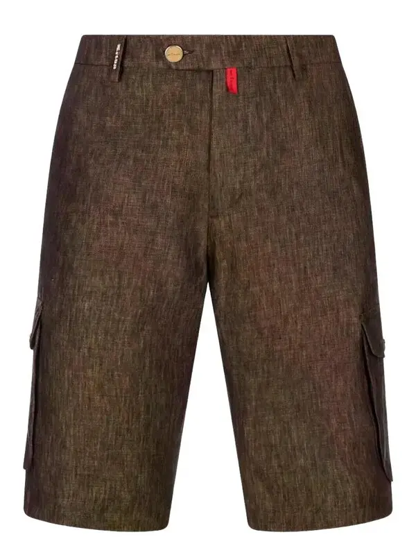 Kiton Cargo Shorts - Brown