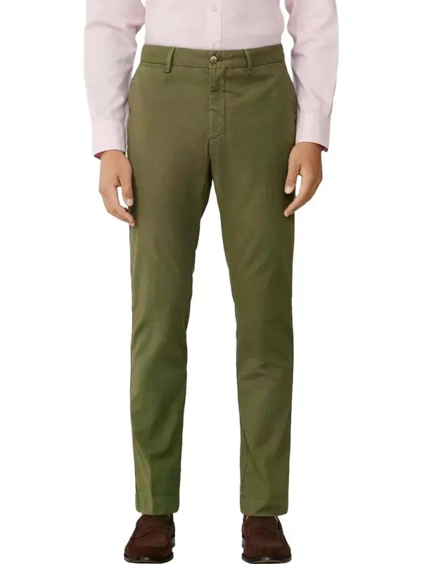 HACKETT LONDON Kensington Slim-fit Chinos - Green