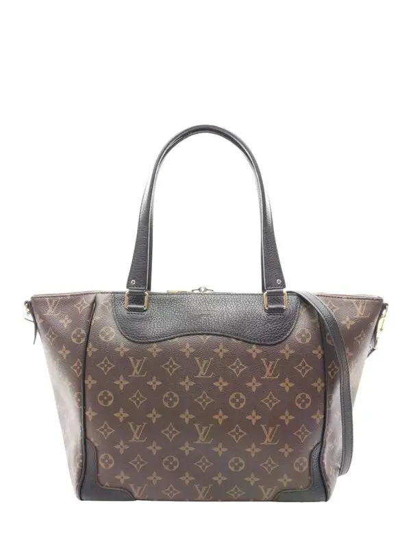 LOUIS VUITTON Monogram Estrela Mm Satchel - Brown