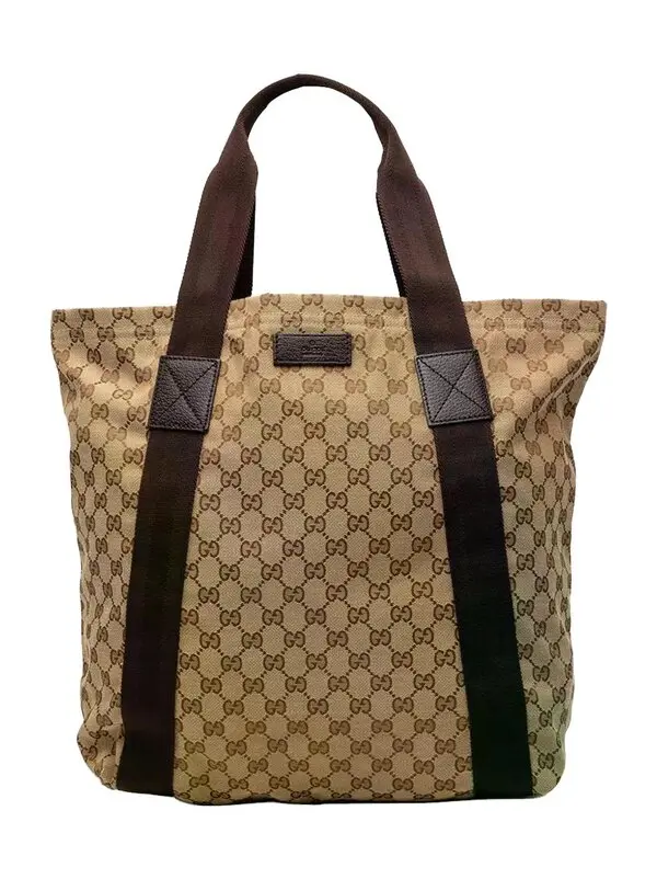 Gucci Gg Canvas Tote Bag - Neutrals
