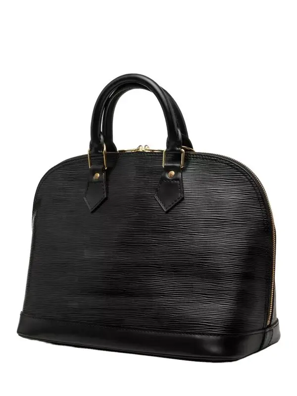 LOUIS VUITTON Epi Alma Pm Handbag - Black