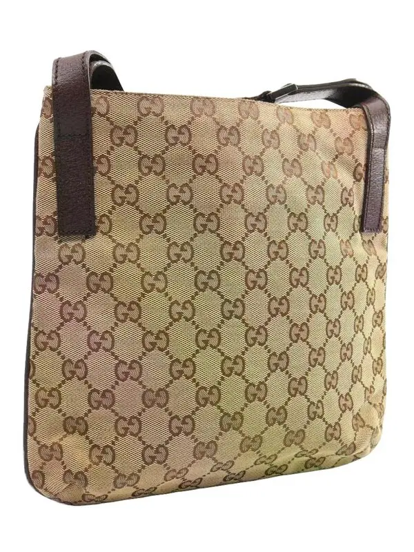 Gucci Gg Canvas Crossbody Bag - Neutrals