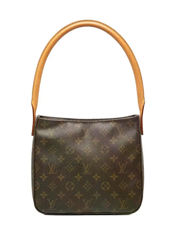 LOUIS VUITTON Monogram Canvas Looping Mm Shoulder Bag - Brown