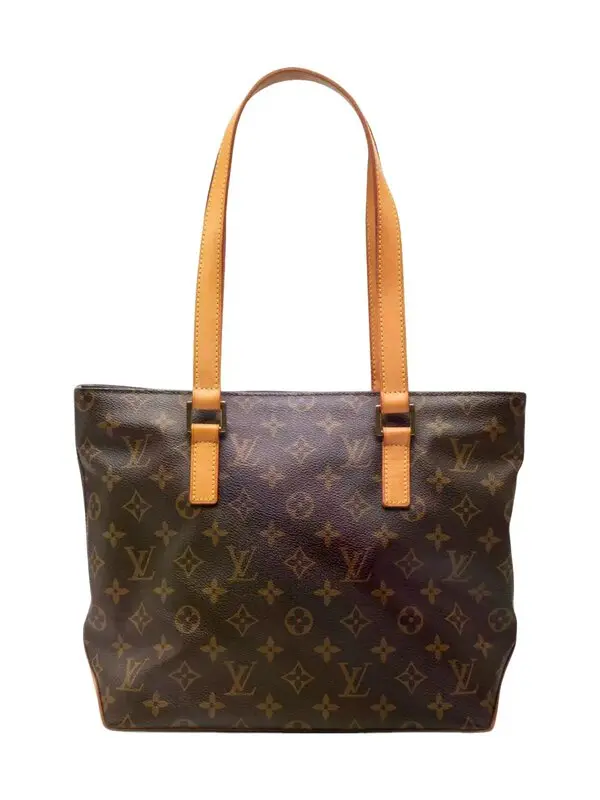 LOUIS VUITTON Monogram Canvas Cabas Piano Tote Bag - Brown
